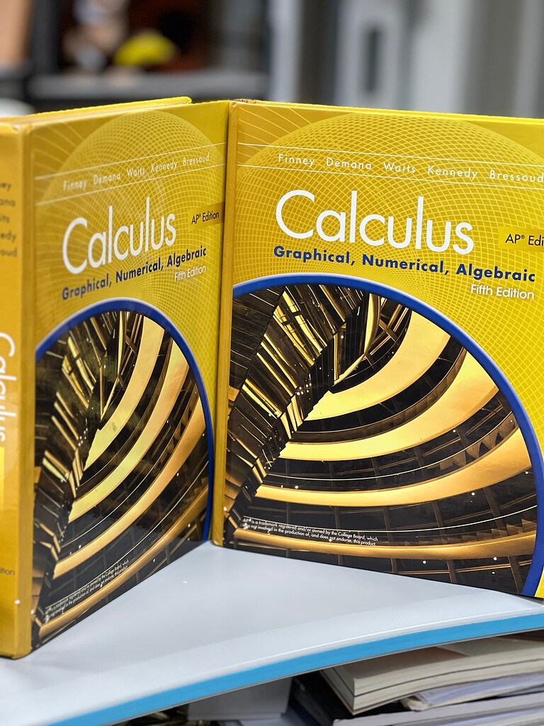 两本AP Calculus 99新 单价¥450/本 - 书本交易 - FLibrary Circle