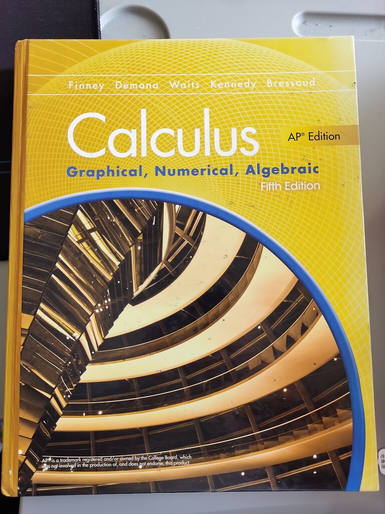 Calculus textbook*1 - 书本交易 - FLibrary Circle